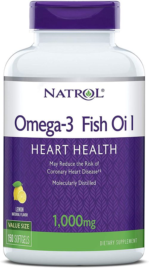 Natrol Omega-3 (molekulárně destilované) 1000mg, 150 Softgel - levně